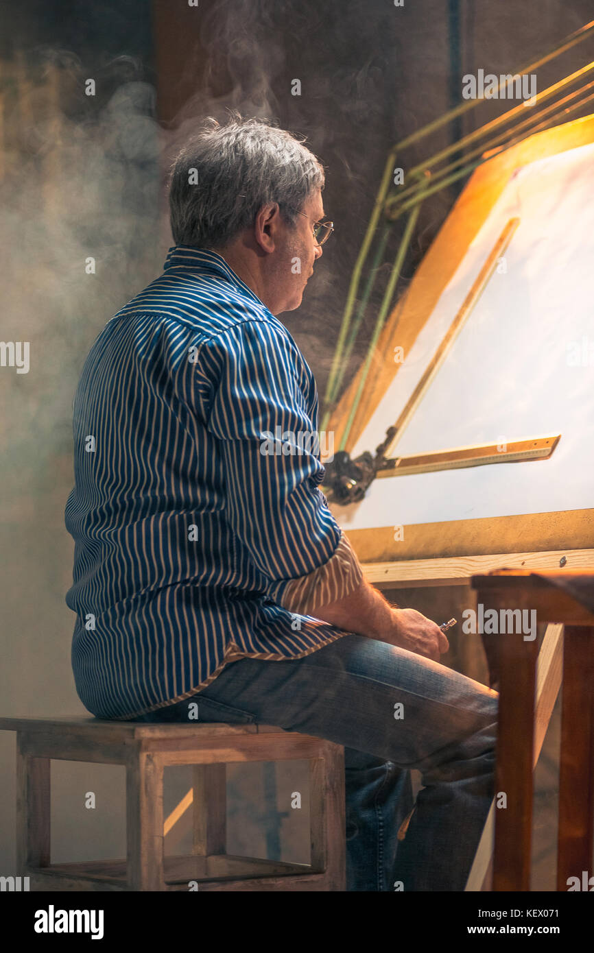 Civil engineer drawing board hi-res stock photography and images - Alamy