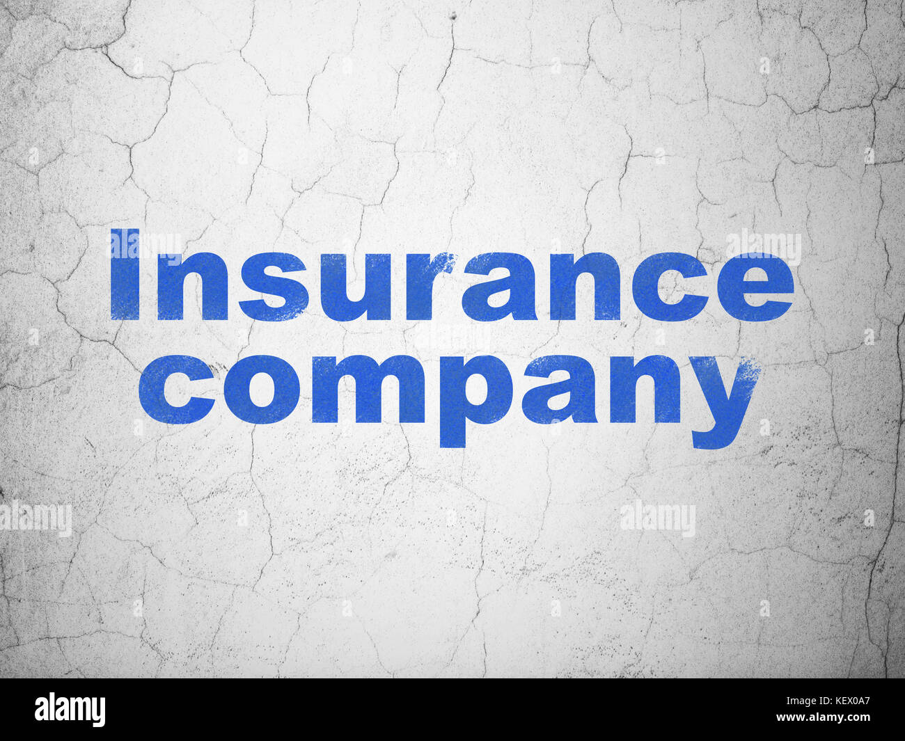 Insurance concept: Insurance Company on wall background Stock Photo - Alamy