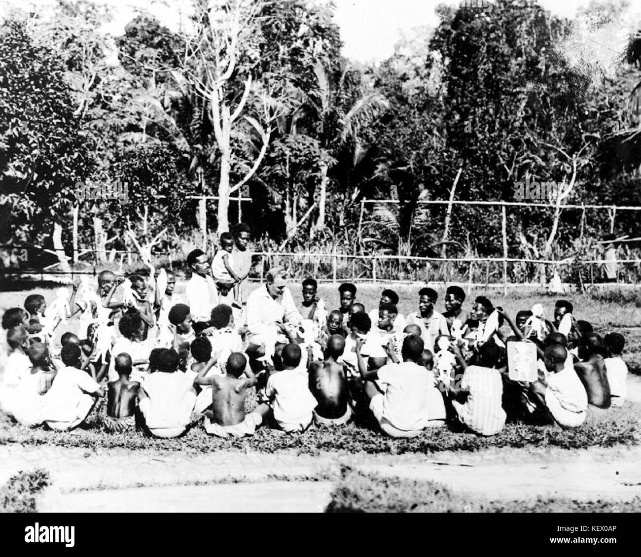 A Protestant missionary at work Collectie stichting Nationaal Museum ...