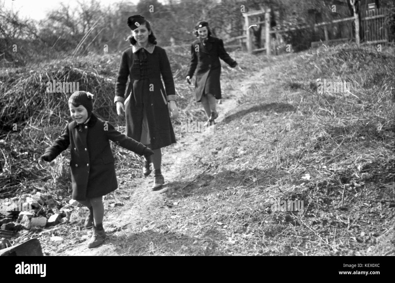 This photograph from 1940 shows a historic moment captured by the ...