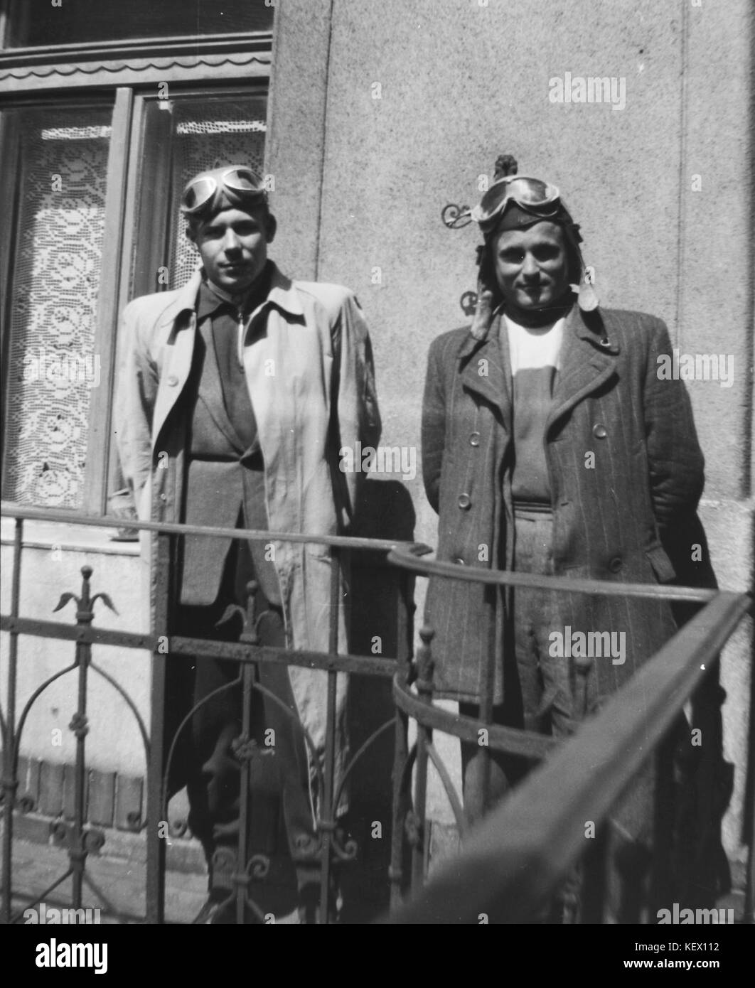 Balcony photo Black and White Stock Photos & Images - Alamy