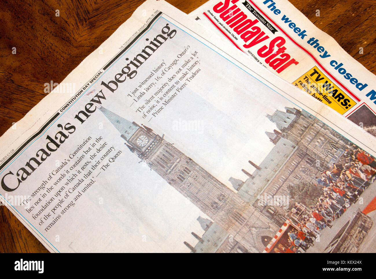 Constitution act of 1982 hi-res stock photography and images - Alamy