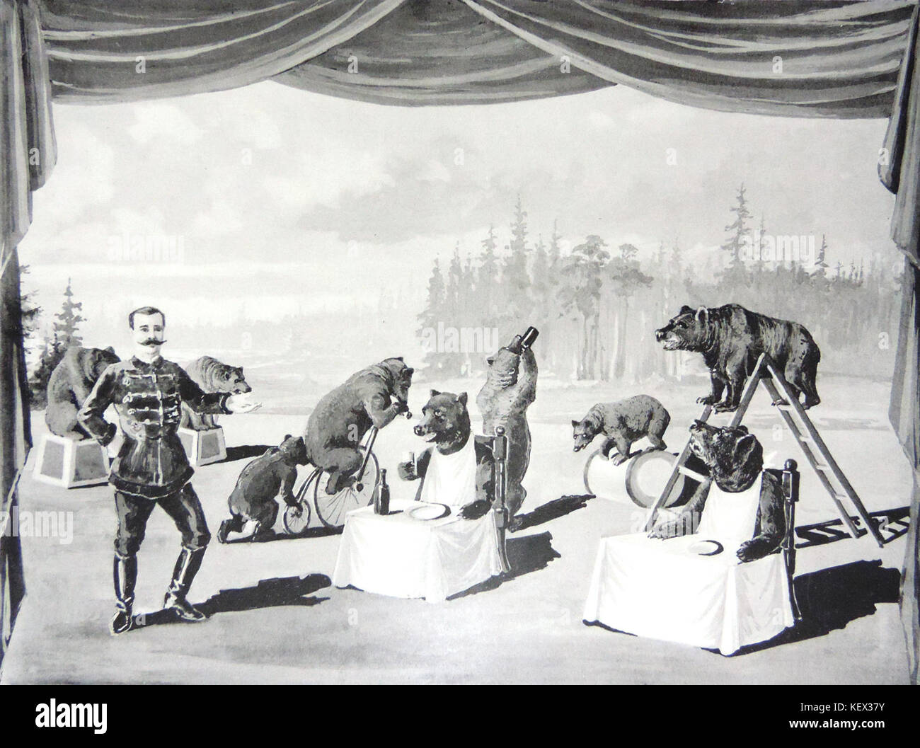 3K 7 520 20 Festivities for the coronation of the last Russian Emperor Nicholas II Stock Photo ...