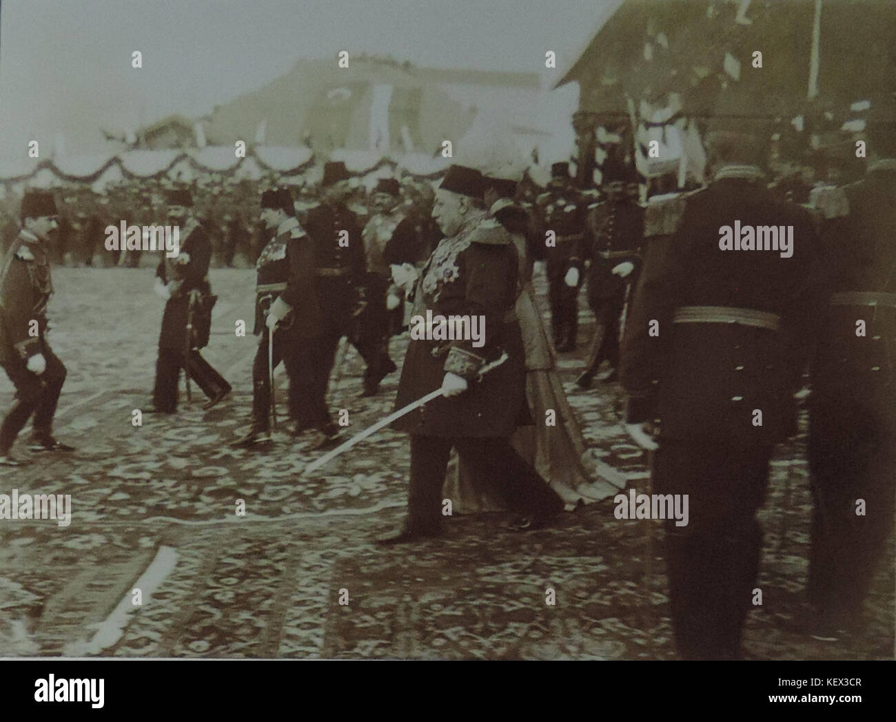 3K 7 482 13 Ferdinand I of Bulgaria in Istanbul, 1910 Stock Photo - Alamy