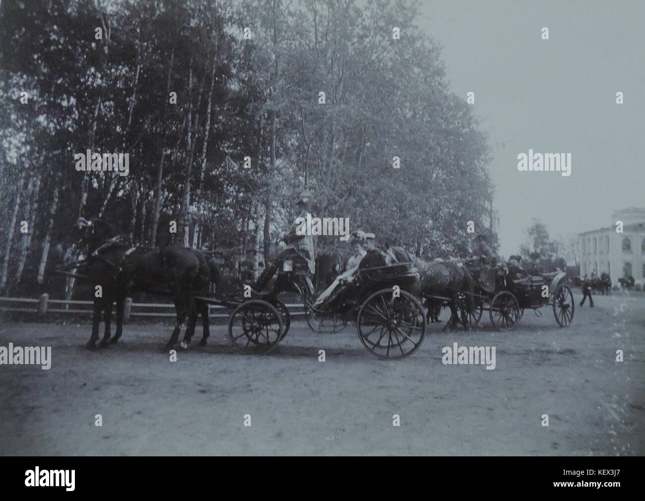 3K 7 476 21 Ferdinand I of Bulgaria in the Russian Empire in 1902 Stock ...