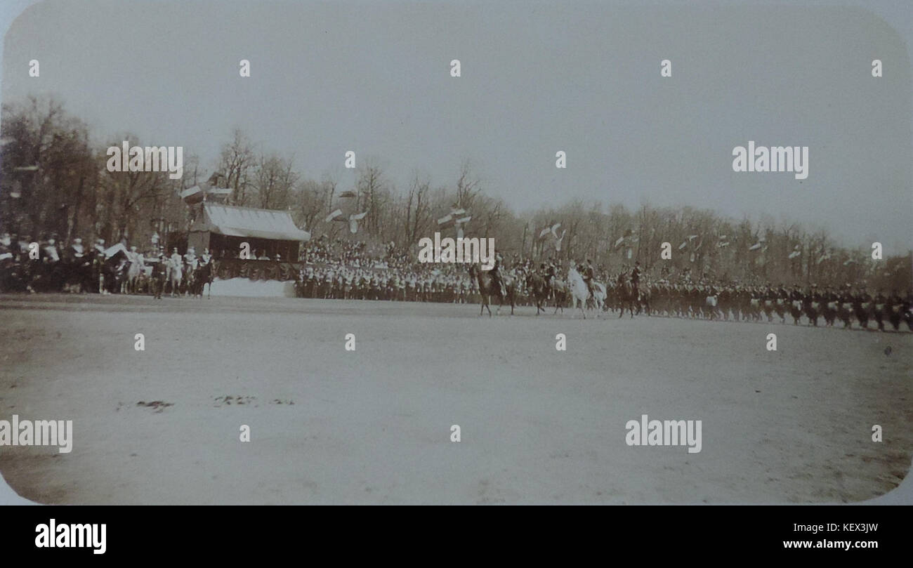 3K 7 475 9 Ferdinand I of Bulgaria in the Russian Empire in 1902 Stock ...