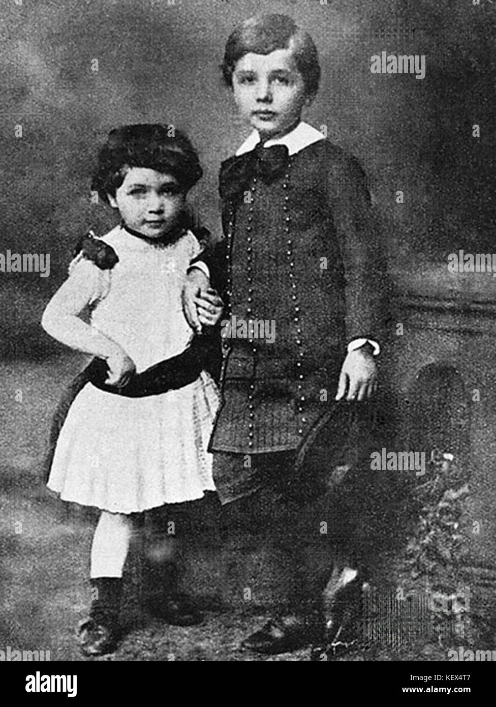 Albert and maja einstein Stock Photo - Alamy