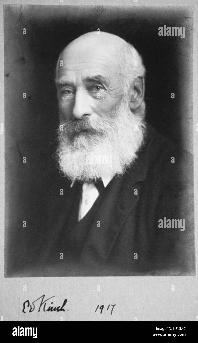 Edward Kinch 1917 Stock Photo - Alamy