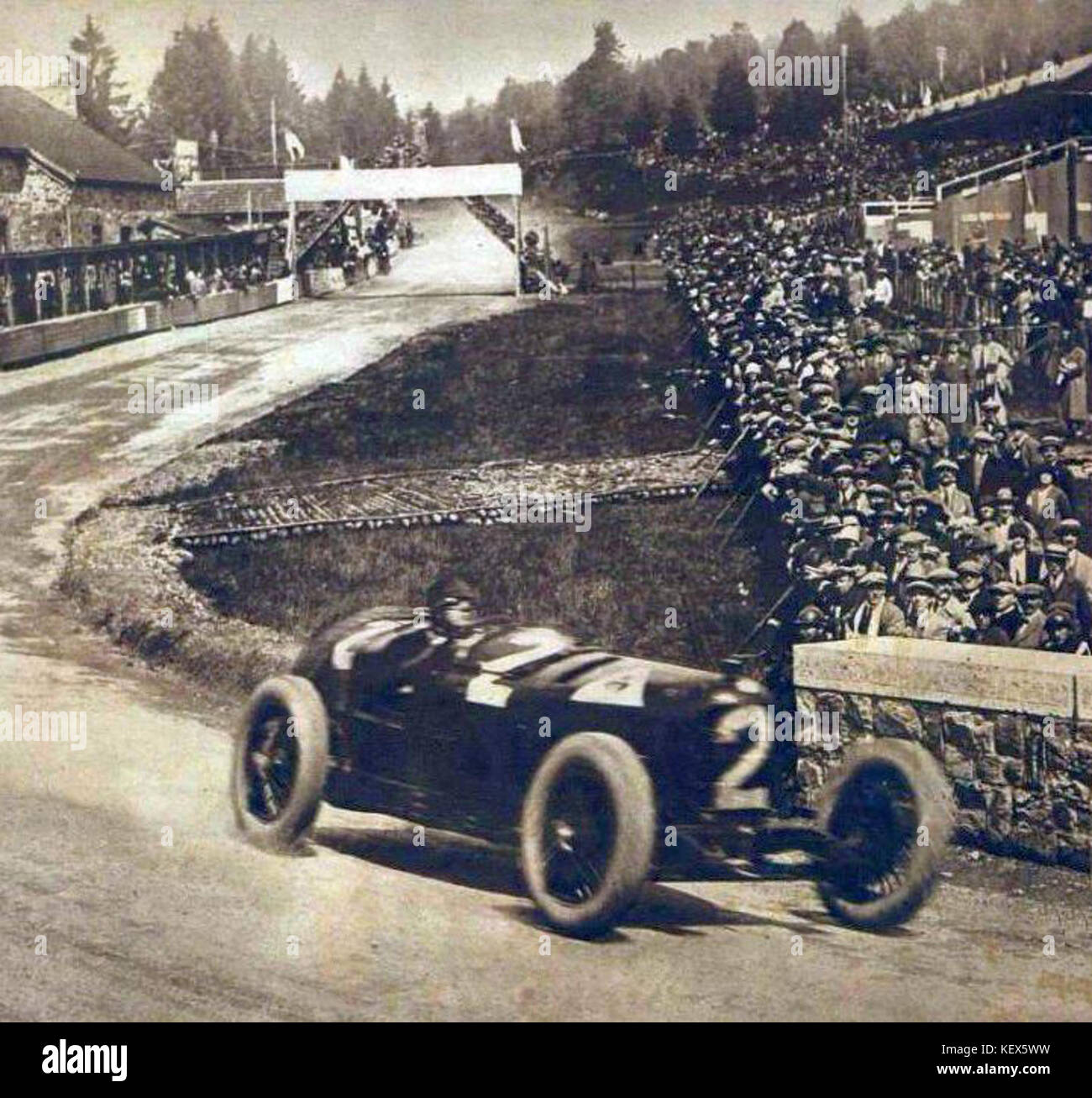 Antonio Ascari, vainqueur du Grand Prix d'Europe en 1925 Stock Photo ...