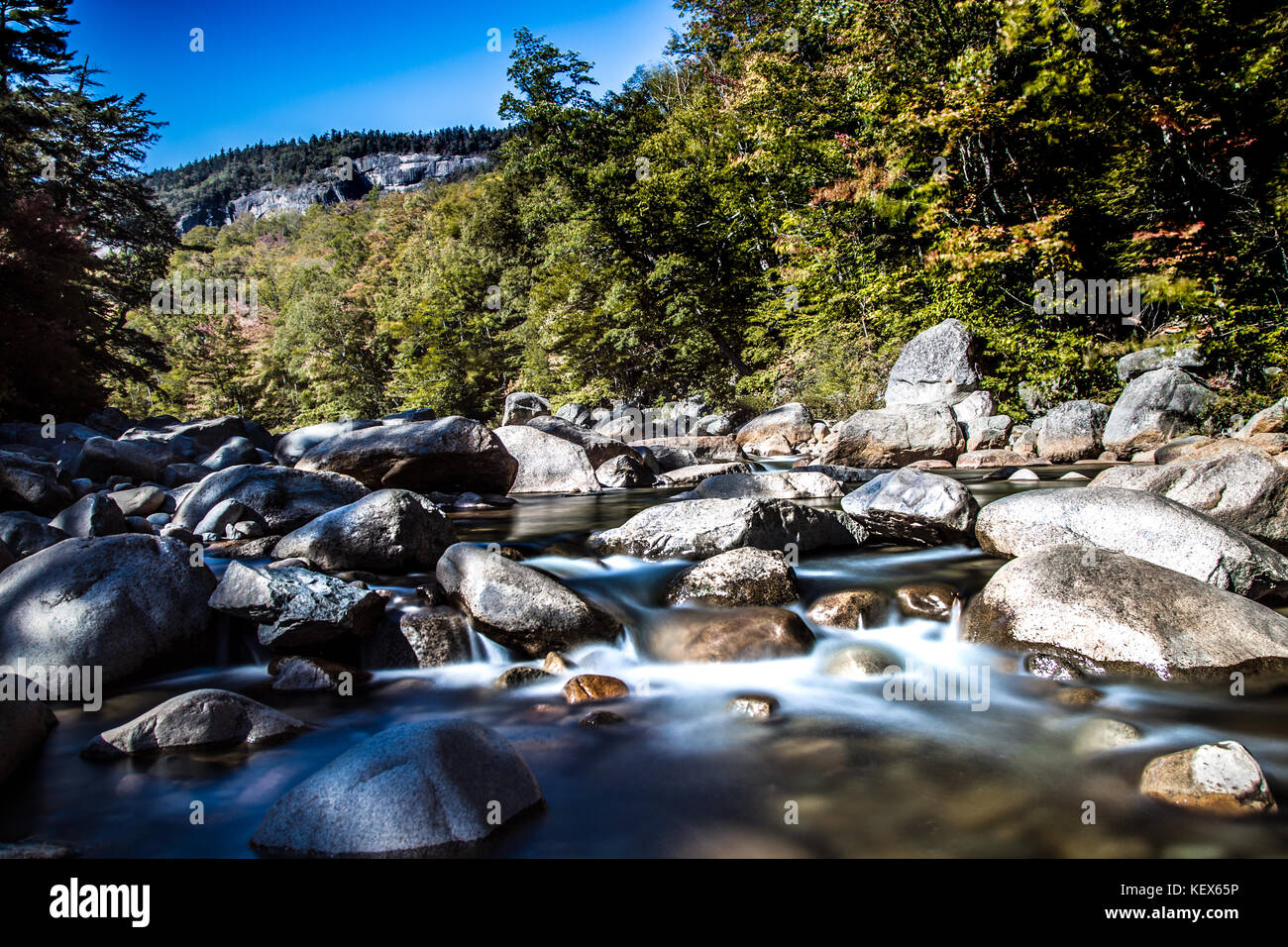 Swift River at Rocky Gorge, Albany, NH, USA Stock Photo - Alamy