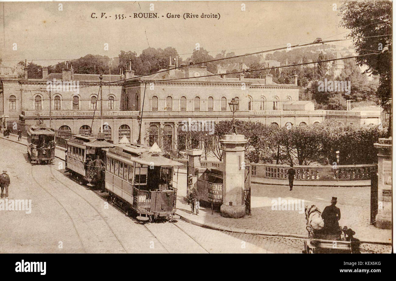 Rouen rive droite hi-res stock photography and images - Alamy