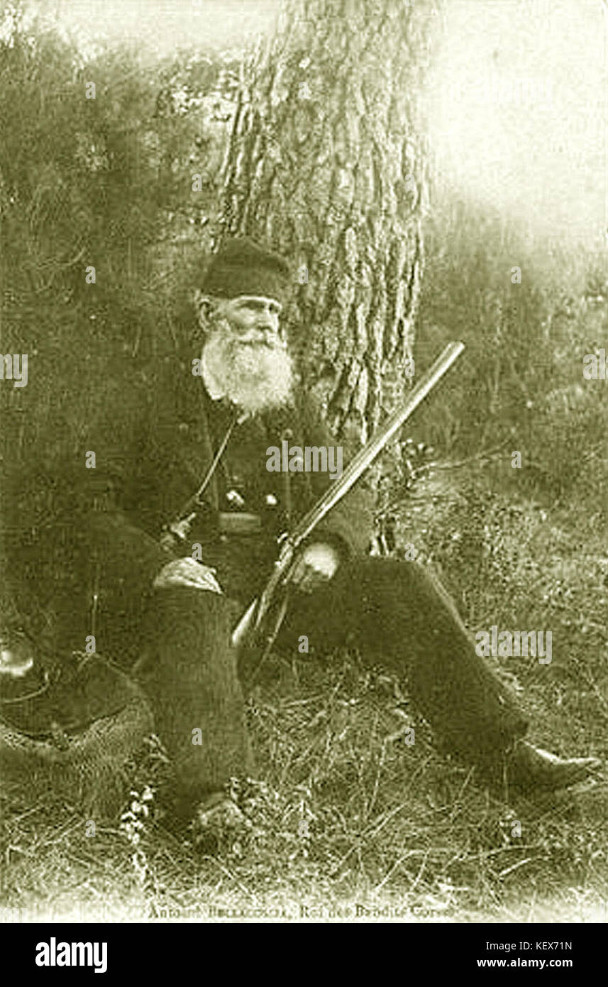 Antoine Bellacoscia, known as 'le roi des bandits' (the king of bandits ...