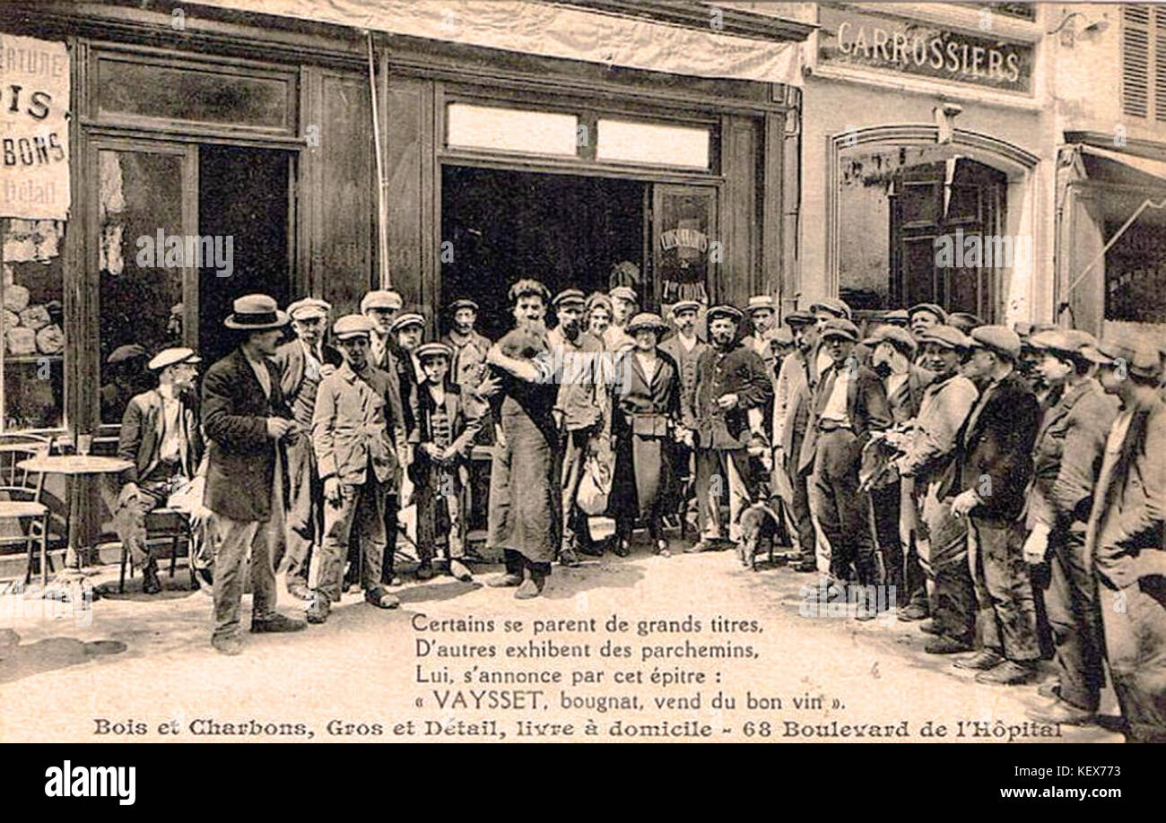 Bougnat de Paris Stock Photo - Alamy