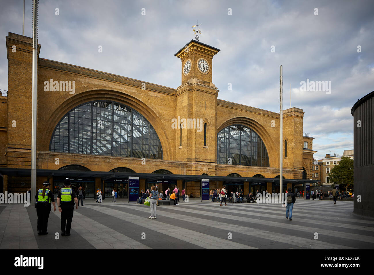 Kings cross railway station East Coast Main Line terminus in London the ...