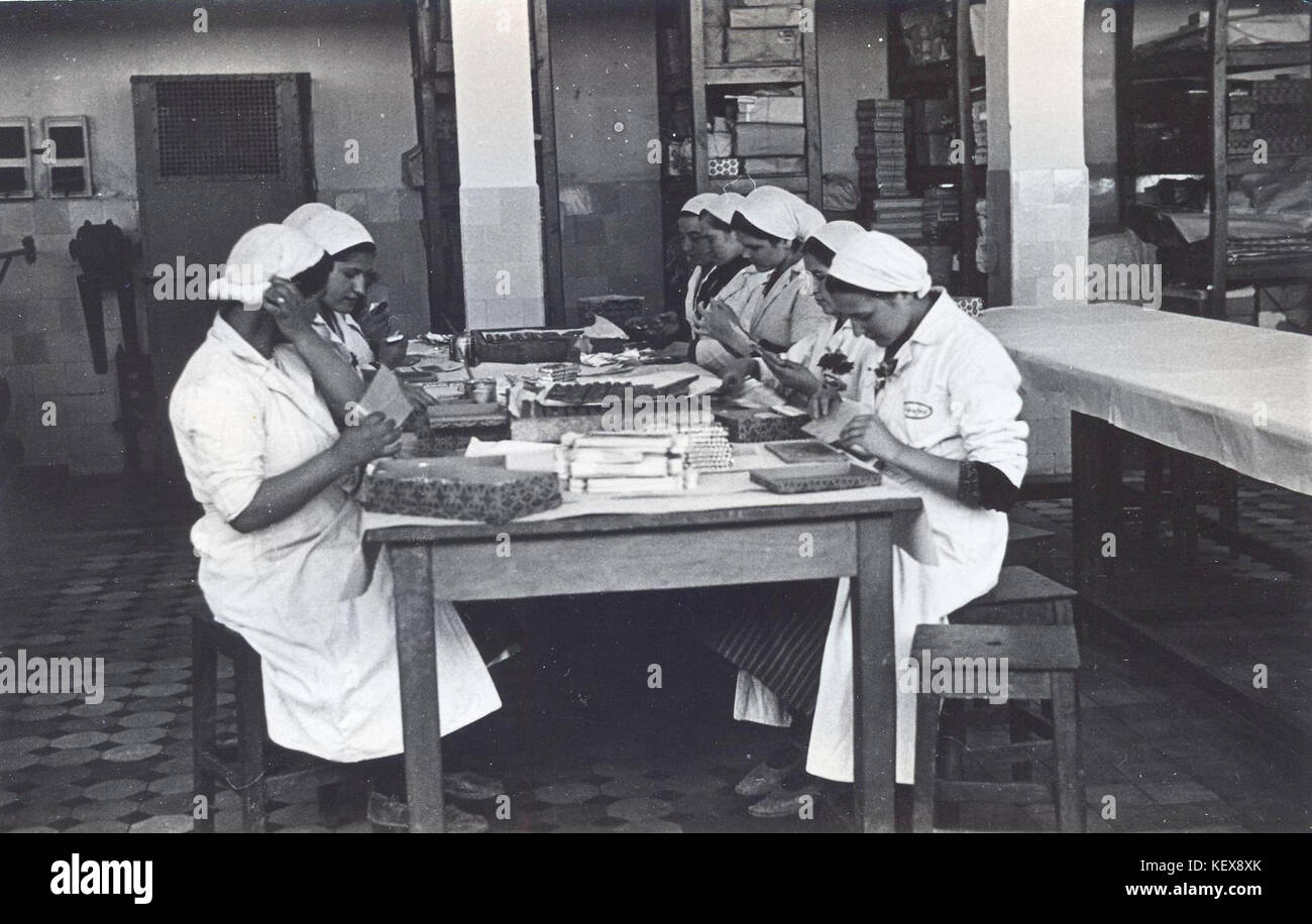 Velizar Peev’s chocolate factories are captured in this image, showing ...