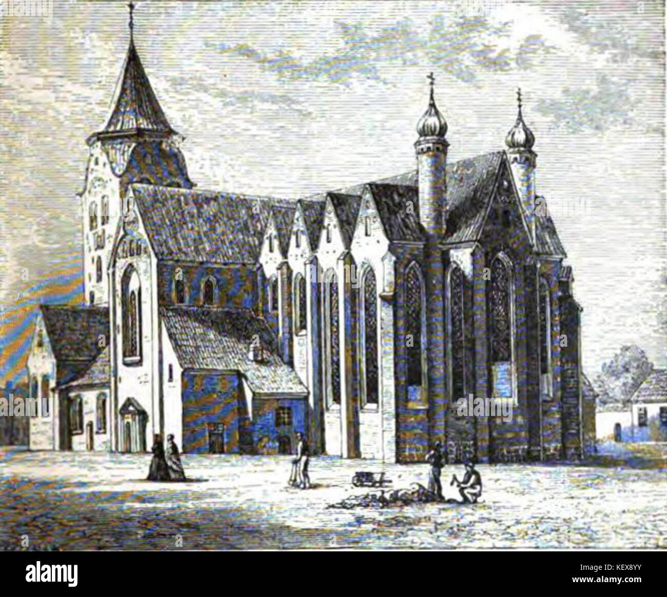 Danish gothic architecture hi-res stock photography and images - Alamy