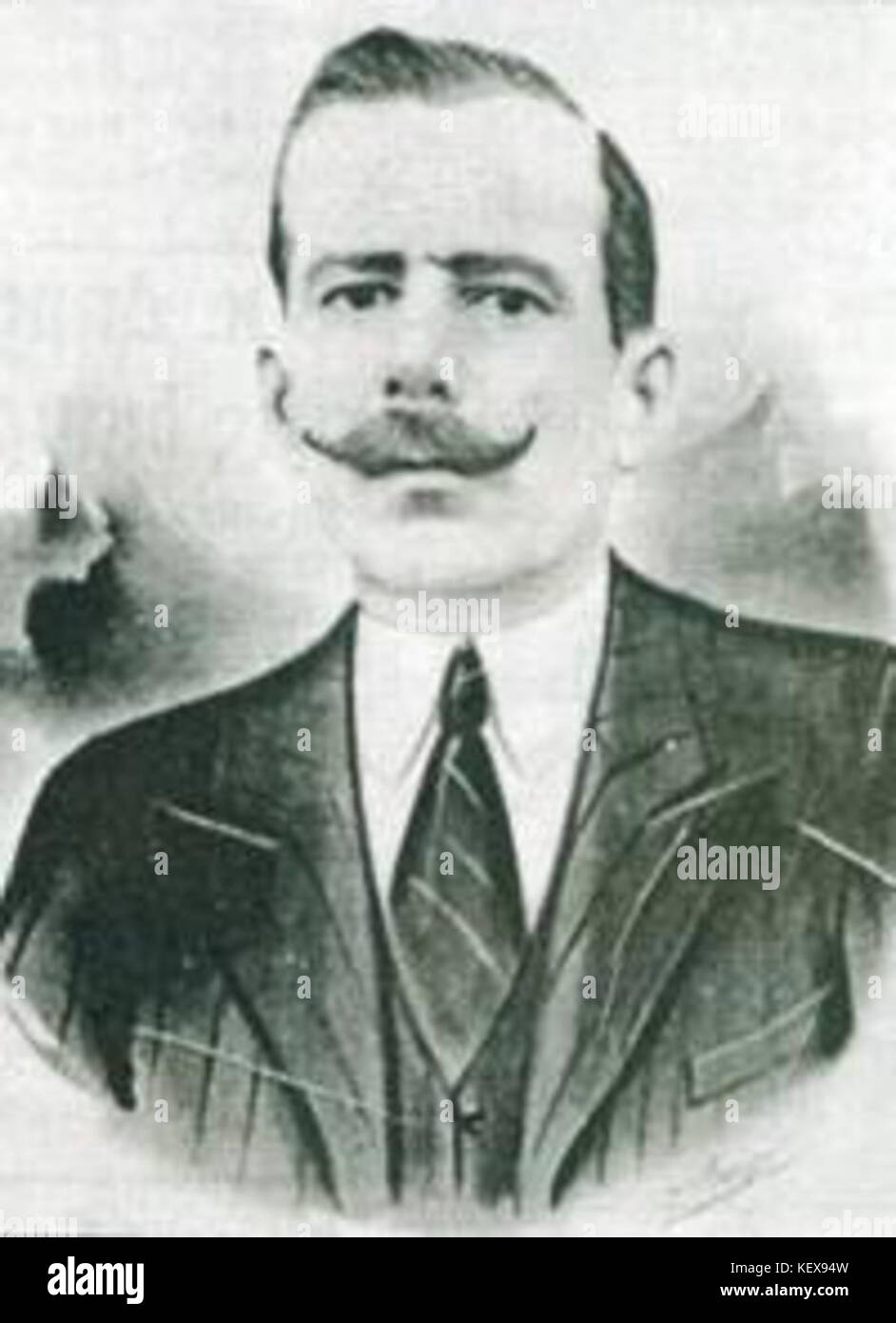 Atanasios Kipuros greek revolutionary Stock Photo - Alamy