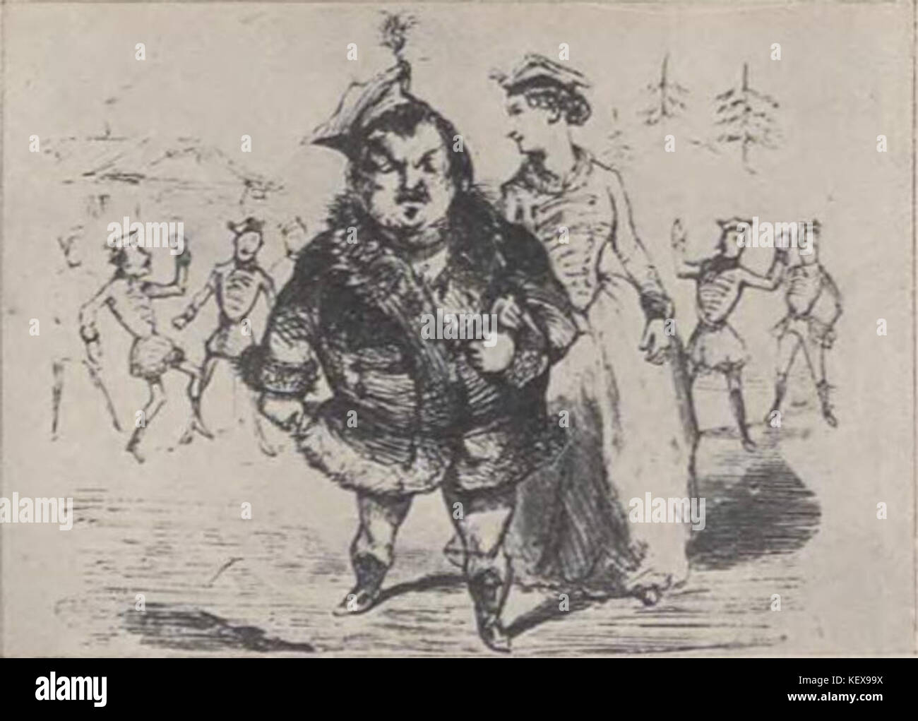 Balzak picture p174 Stock Photo - Alamy