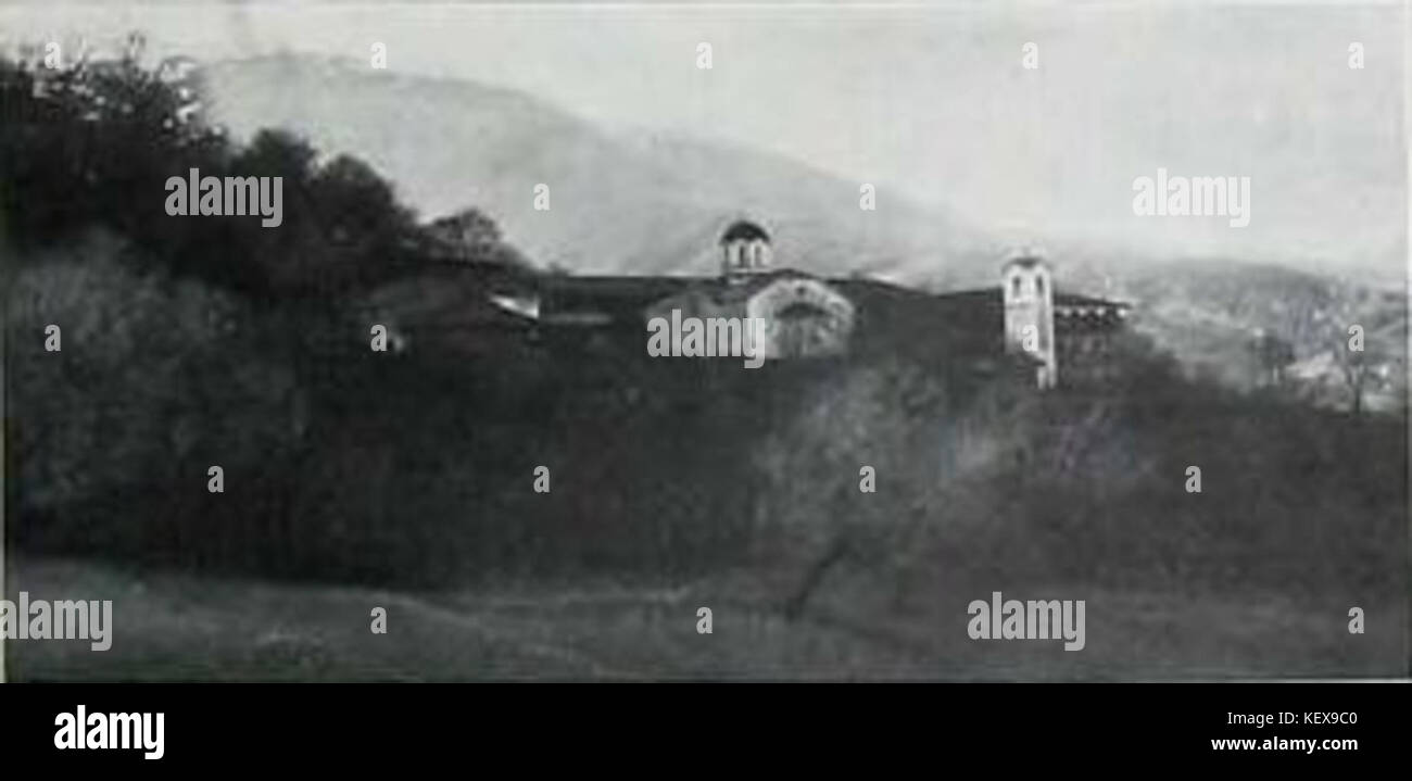Bukovo monastery Greek photo Stock Photo - Alamy