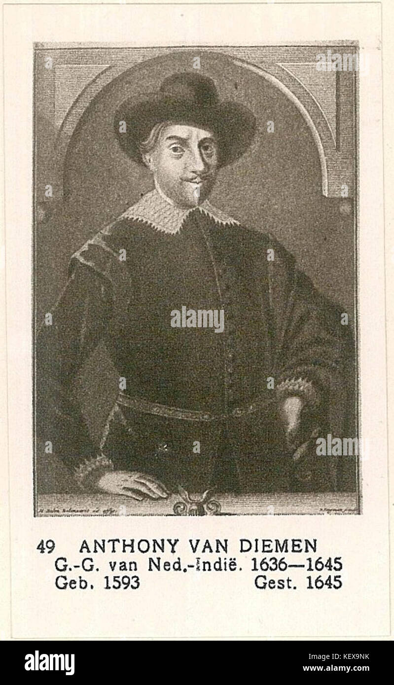 Van diemen anthony hi-res stock photography and images - Alamy