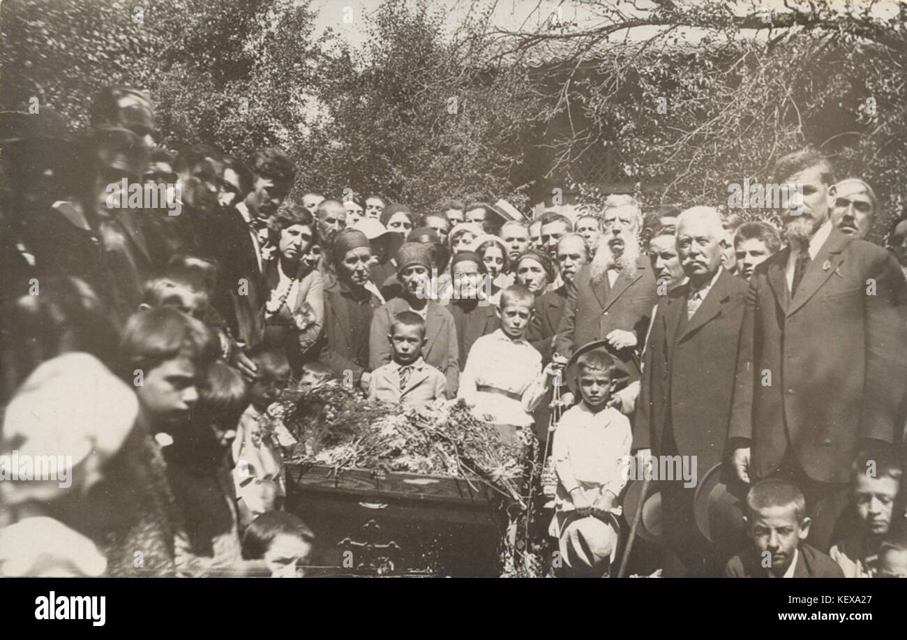 60K 1 7 5 Funeral of Dimcho Debelyanov Stock Photo - Alamy