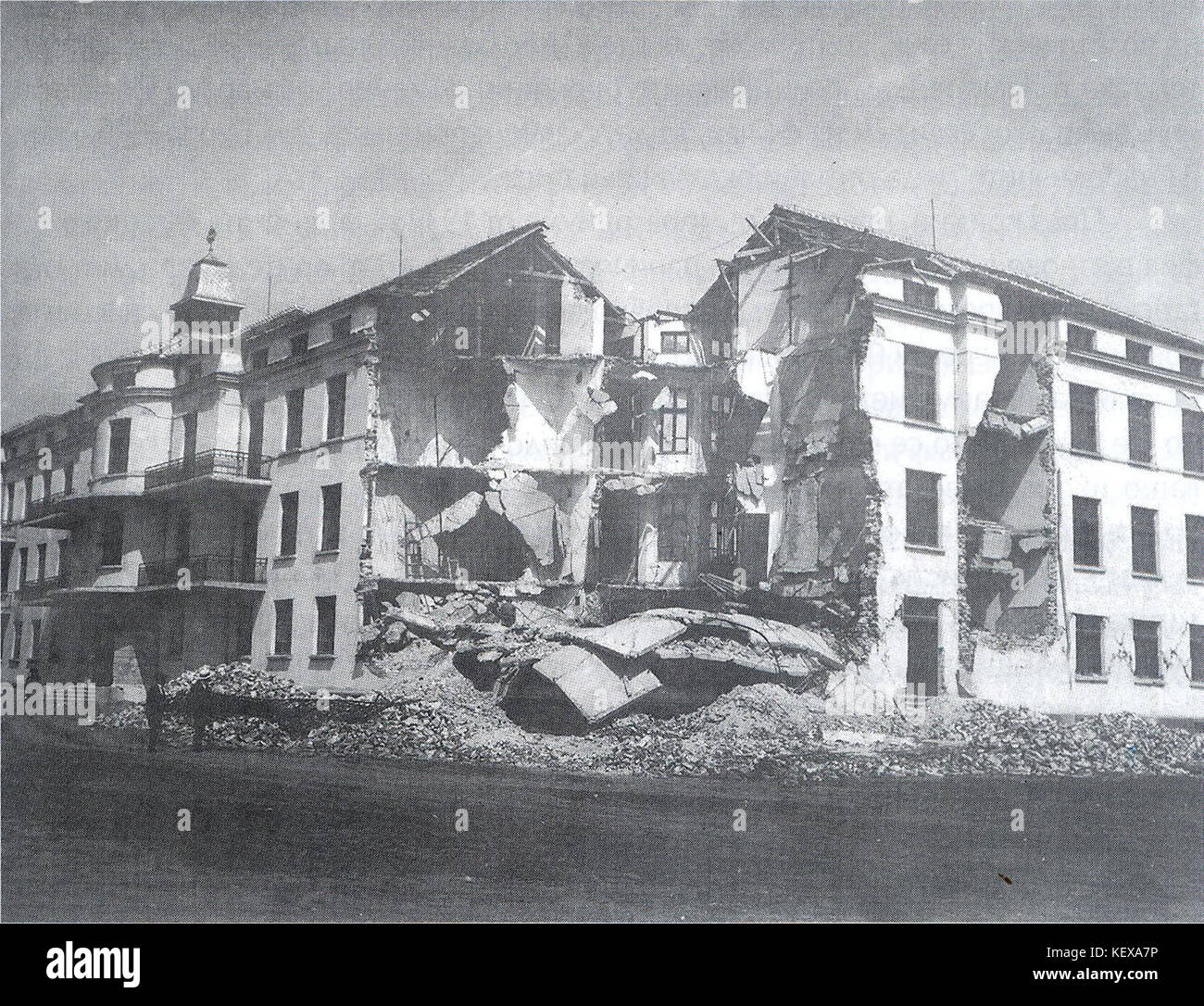 Chirpan Earthquake Plovdiv Stock Photo - Alamy