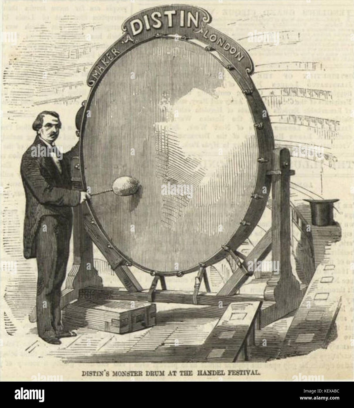 Distin monster drum Stock Photo - Alamy