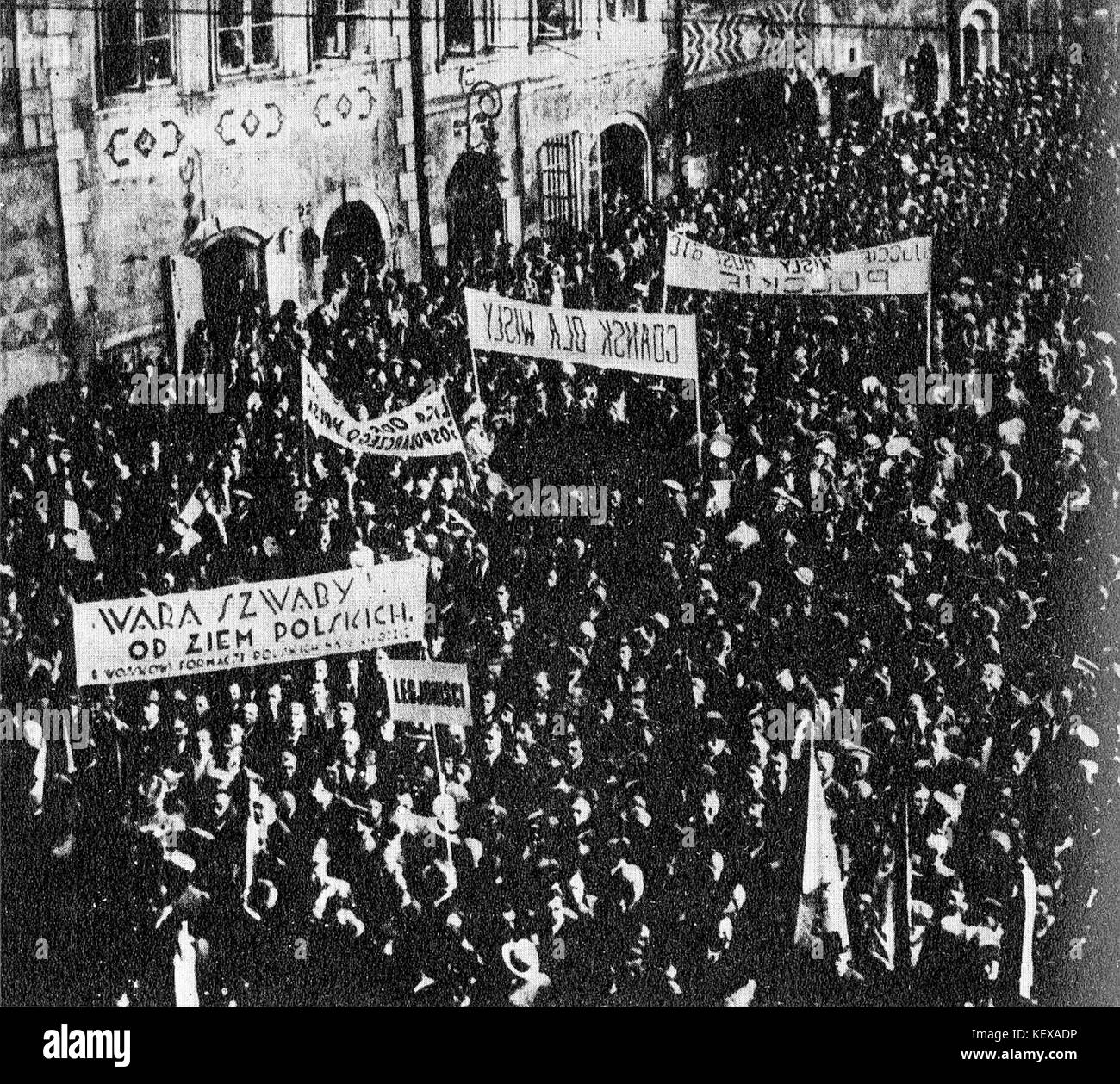 Poland protest 20th century Black and White Stock Photos & Images - Alamy
