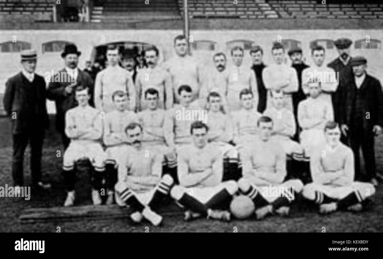 Chelsea Team 1905 Stock Photo - Alamy
