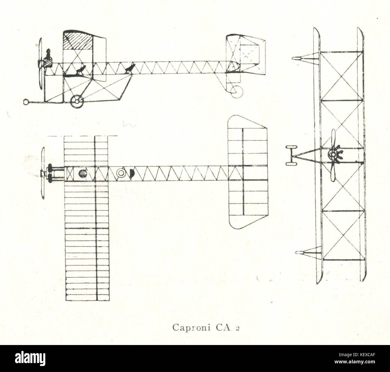 Caproni CA 2 Stock Photo - Alamy