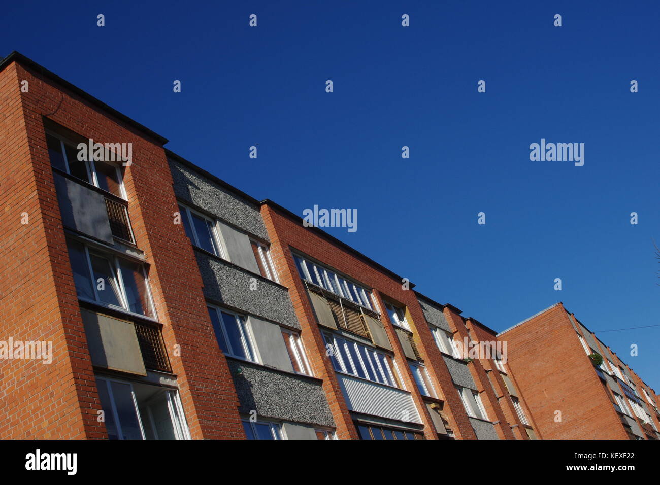 Soviet architecture, architecture, urban, ghetto Stock Photo - Alamy