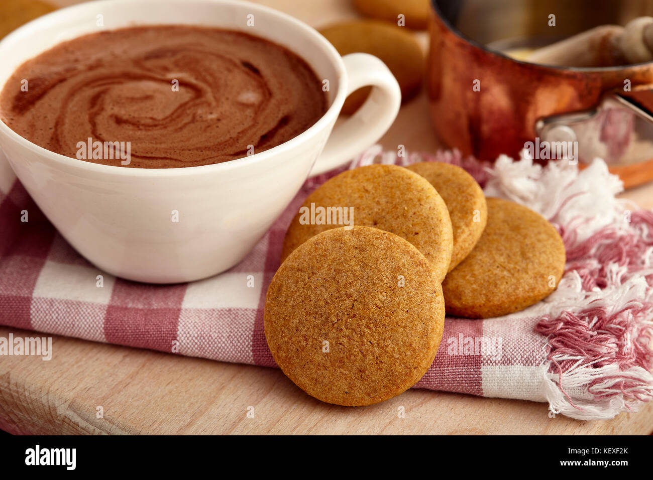 Speculoos honey shortbread cookies Stock Photo - Alamy