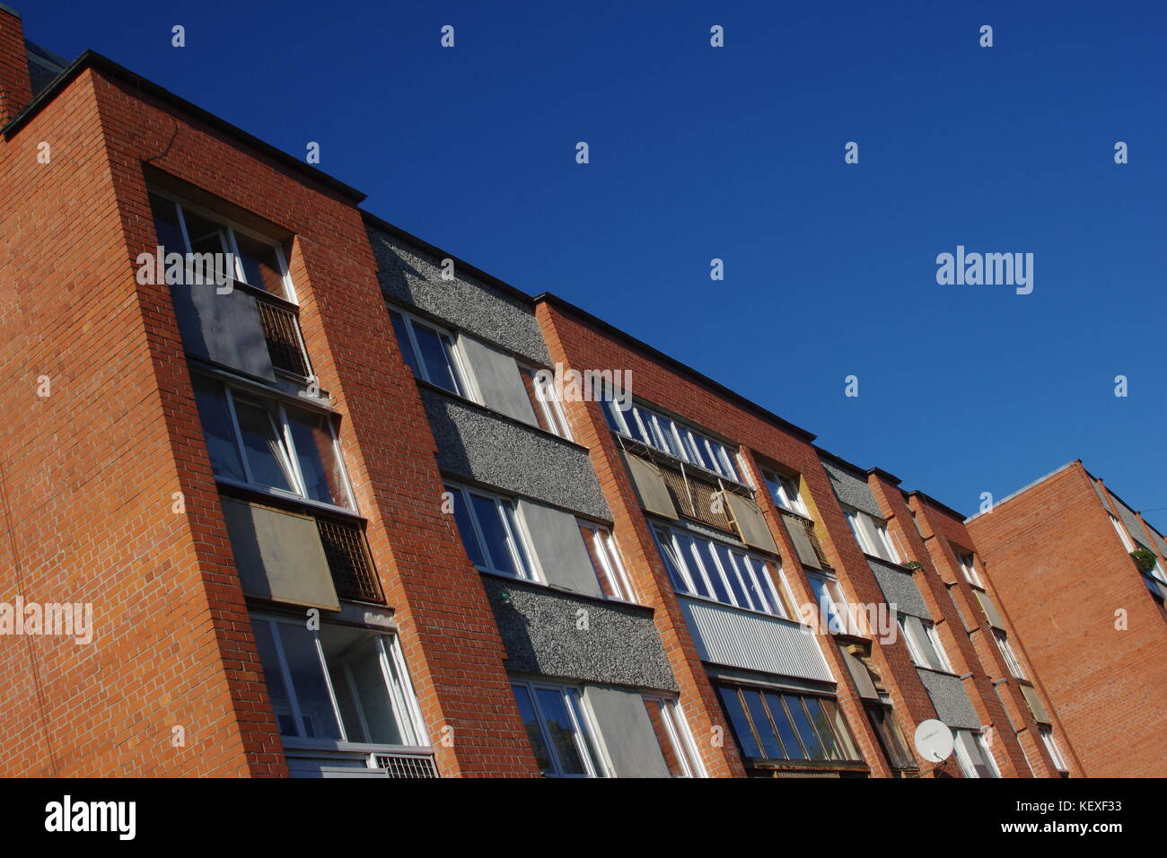 Soviet architecture, architecture, urban, ghetto Stock Photo - Alamy