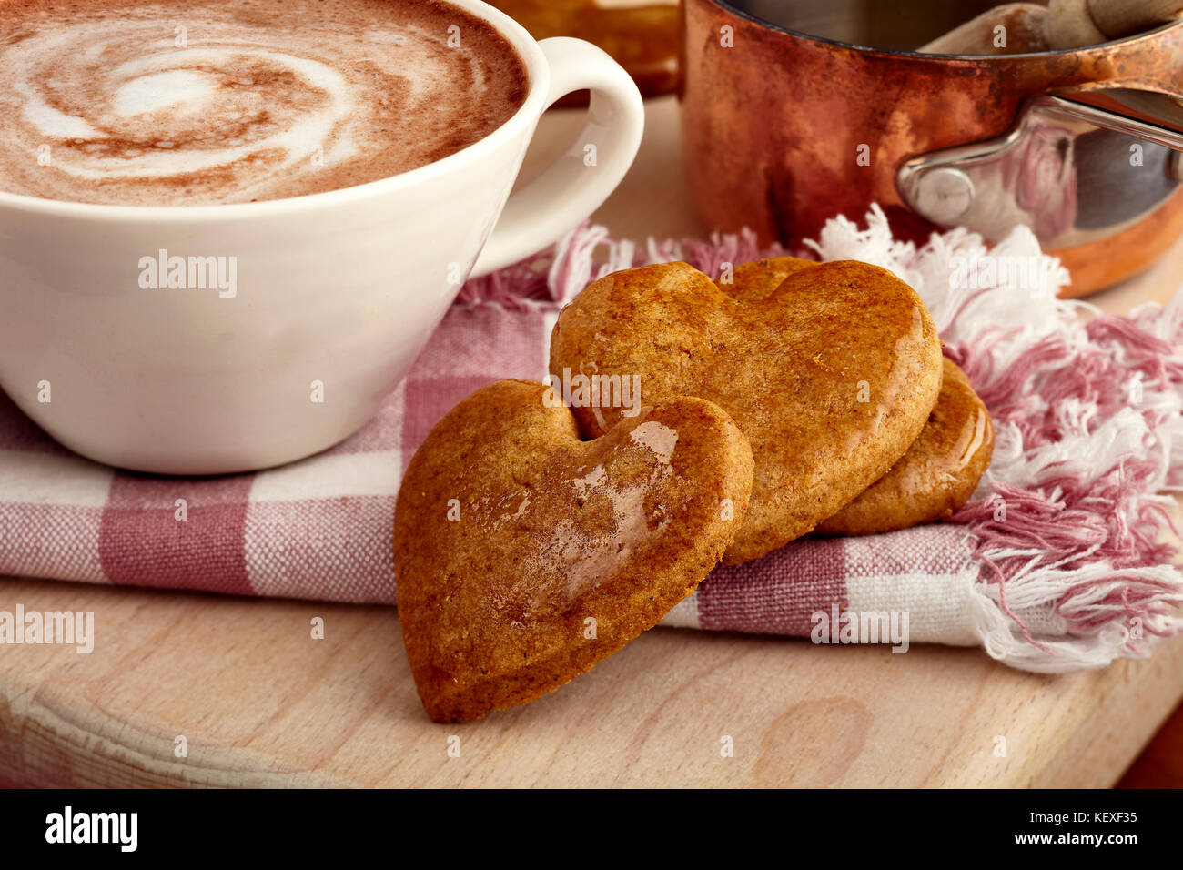 Speculoos honey shortbread cookies Stock Photo - Alamy