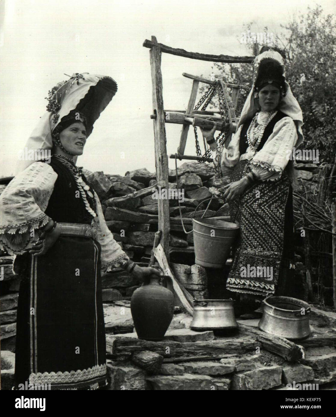 2072K 1 366 54 National costumes from Karnobat region Stock Photo - Alamy