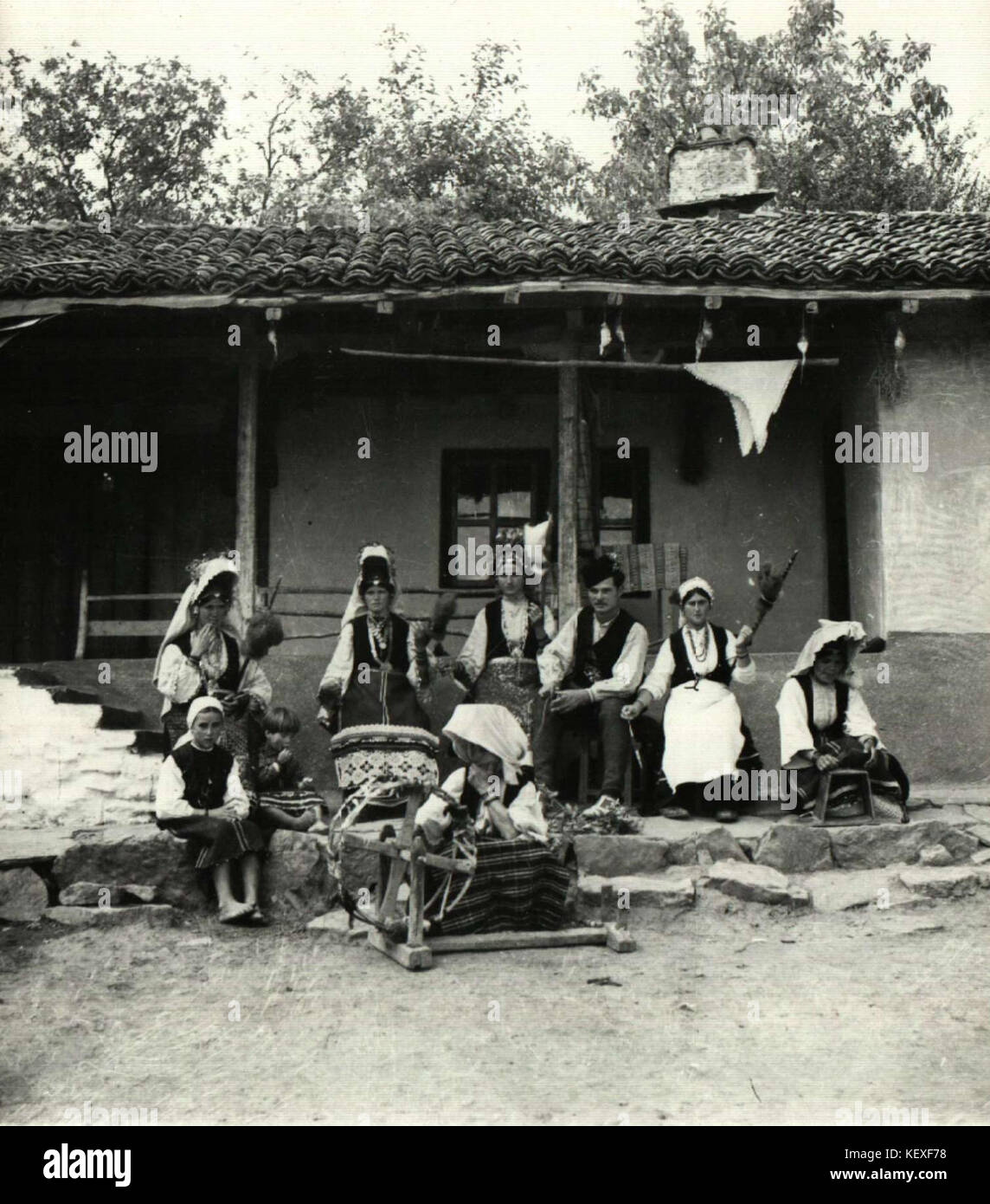 2072K 1 366 57 National costumes from Karnobat region Stock Photo - Alamy