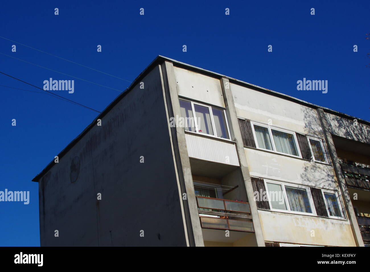 Soviet architecture, architecture, urban, ghetto Stock Photo - Alamy
