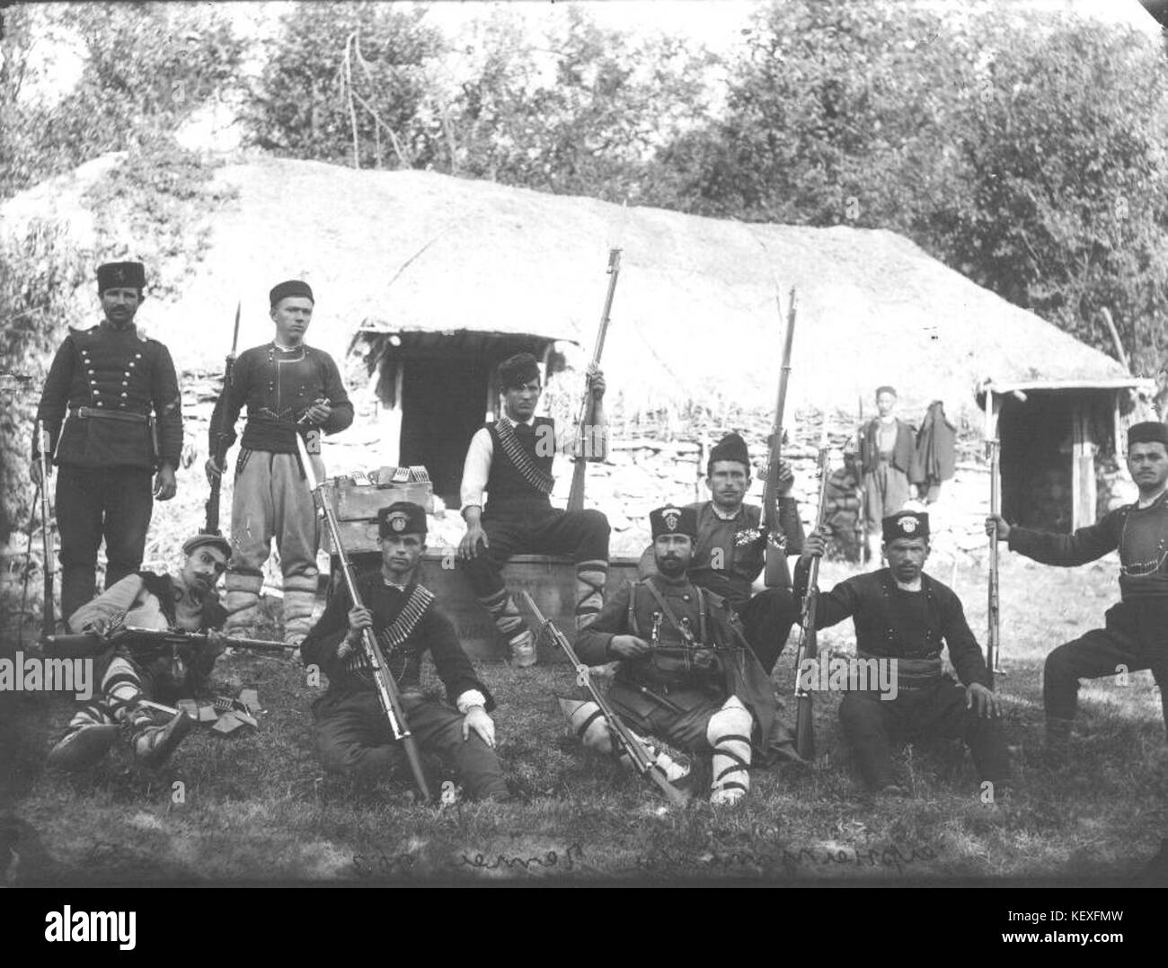 Arnautska cheta 1903 IMARO Stock Photo - Alamy