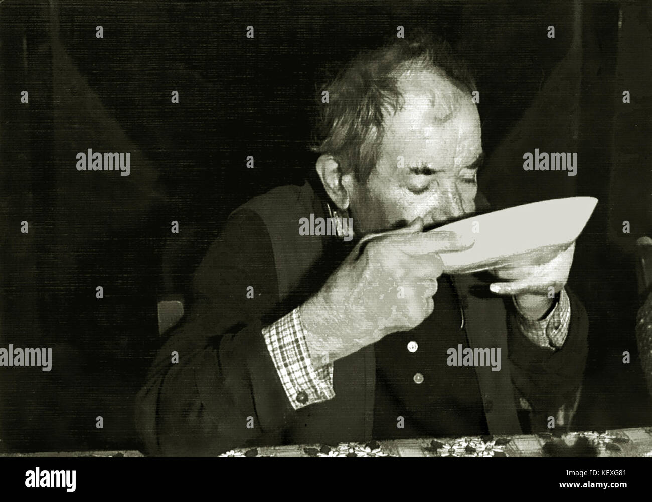 Chabrot ou godaille en Saintonge Stock Photo - Alamy