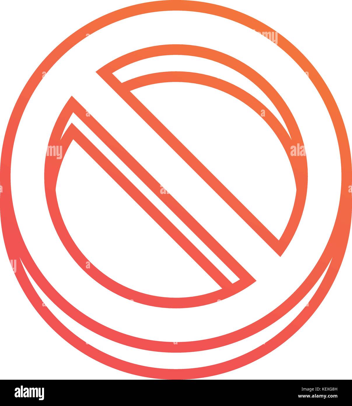 flat line colored symbol over white background vector illustration ...