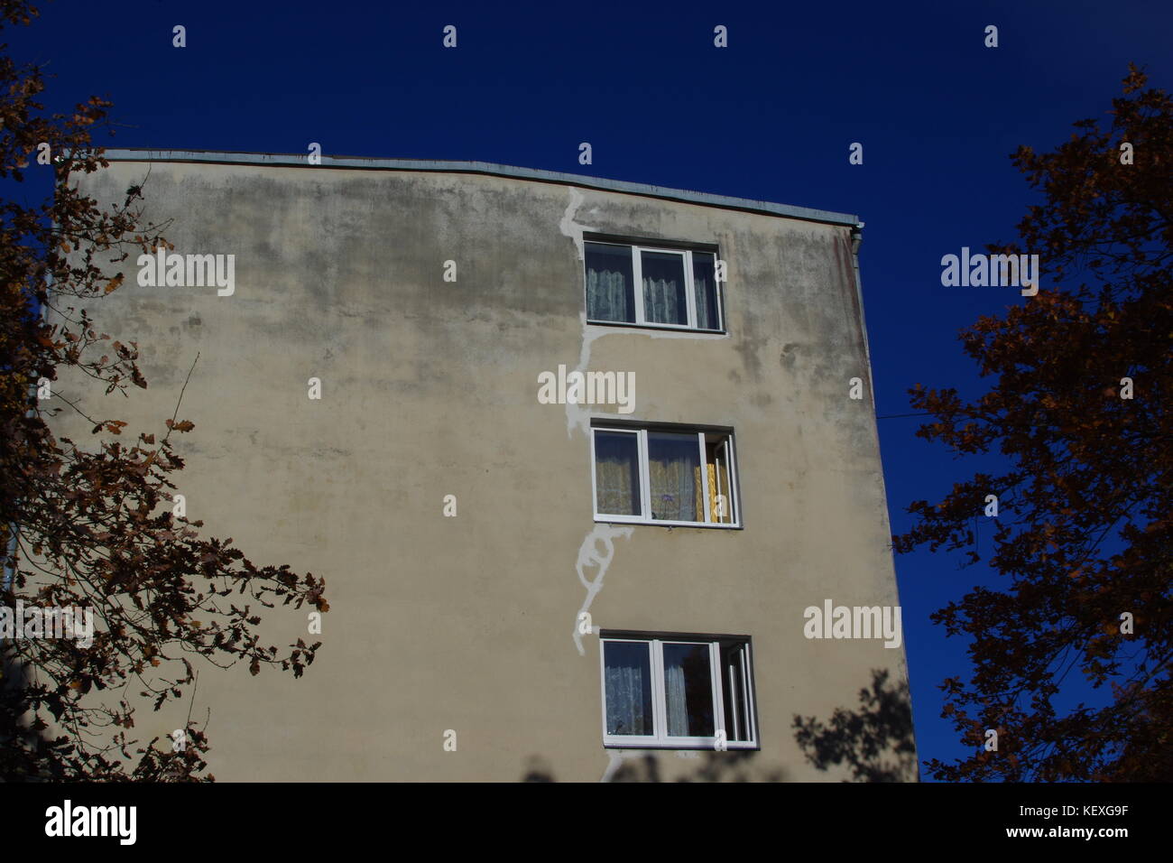 Soviet architecture, architecture, urban, ghetto Stock Photo - Alamy