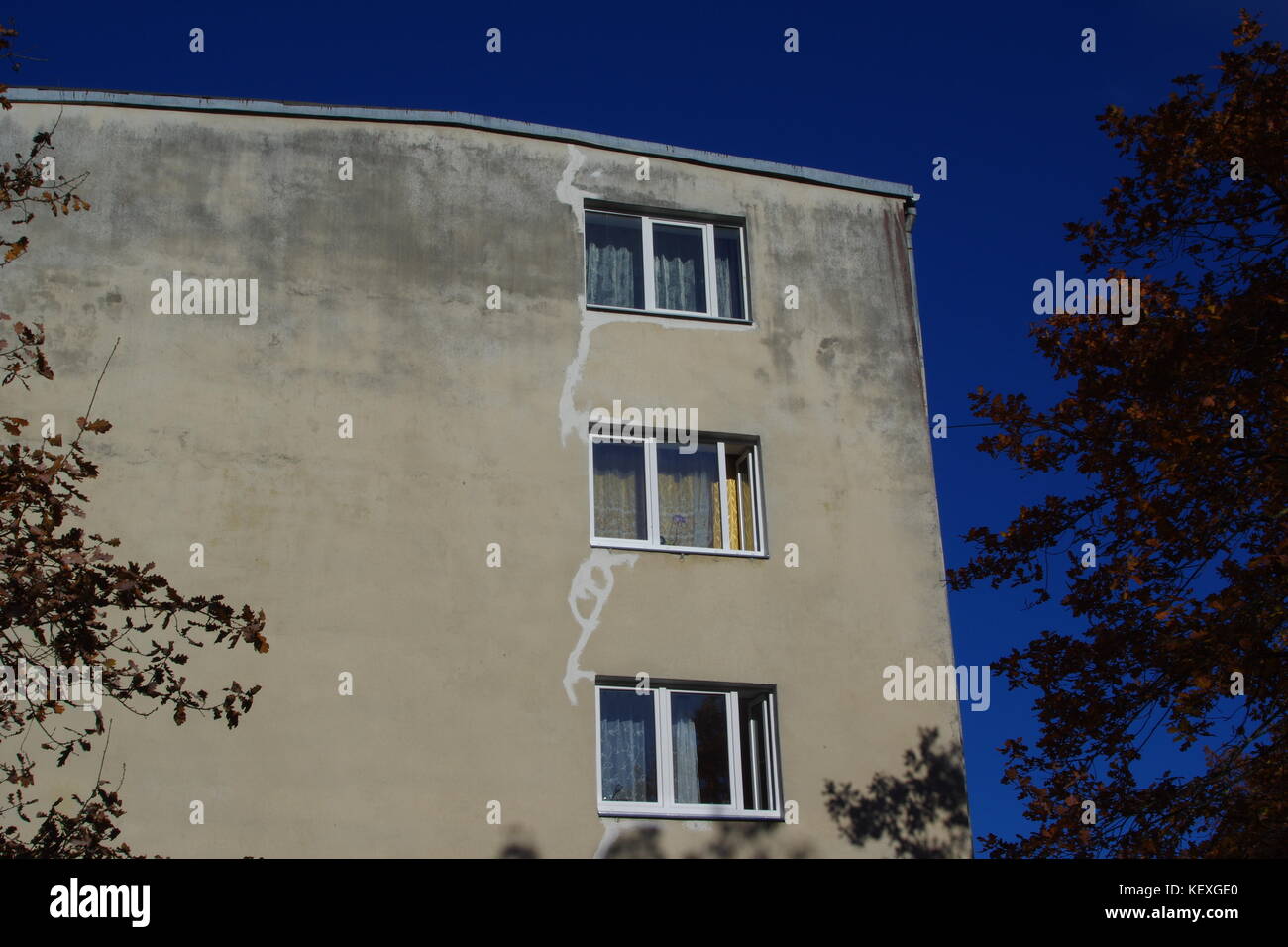 Soviet architecture, architecture, urban, ghetto Stock Photo - Alamy