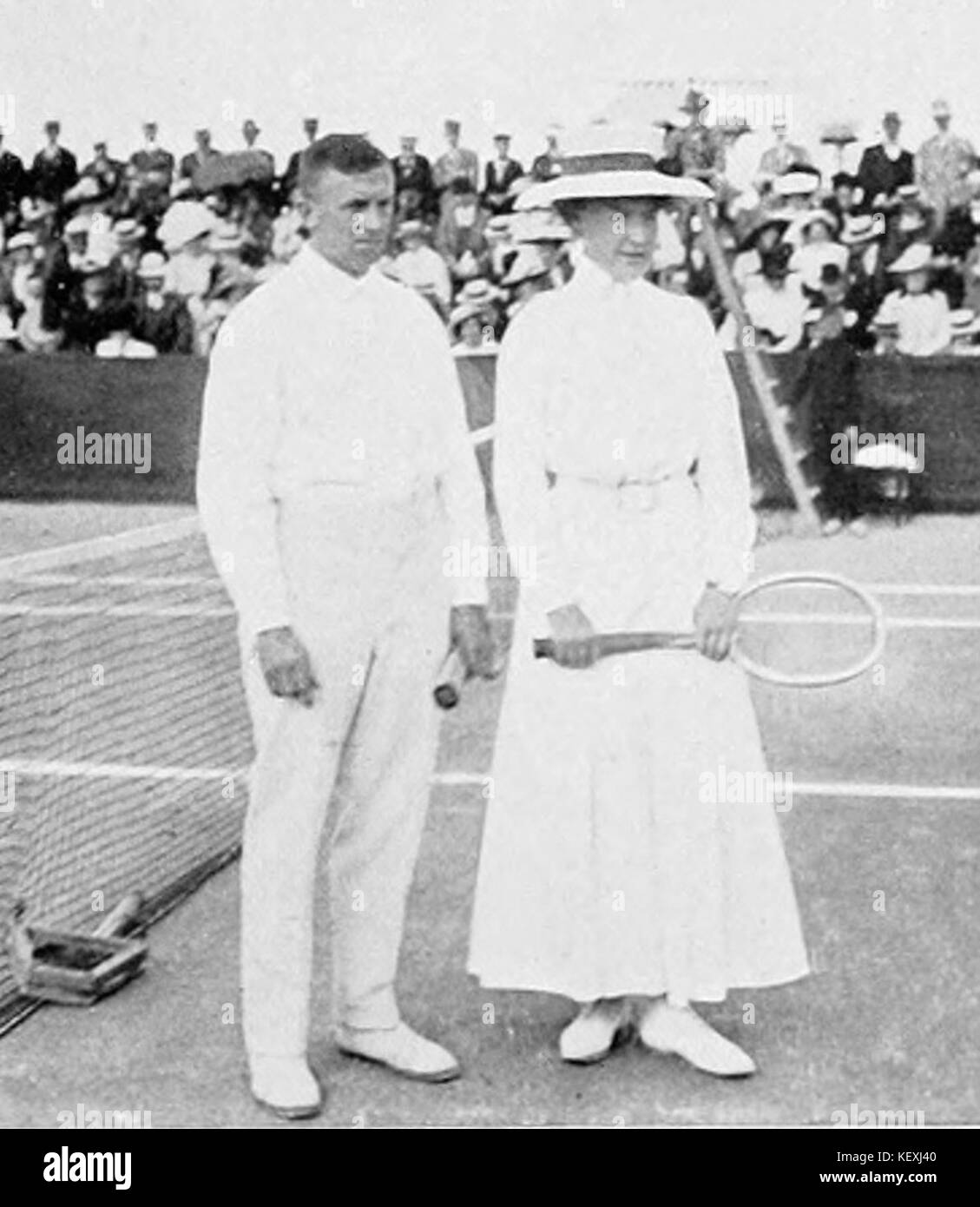 Dorothea koering and heinrich schomburgk, 1912 olympics Stock Photo - Alamy