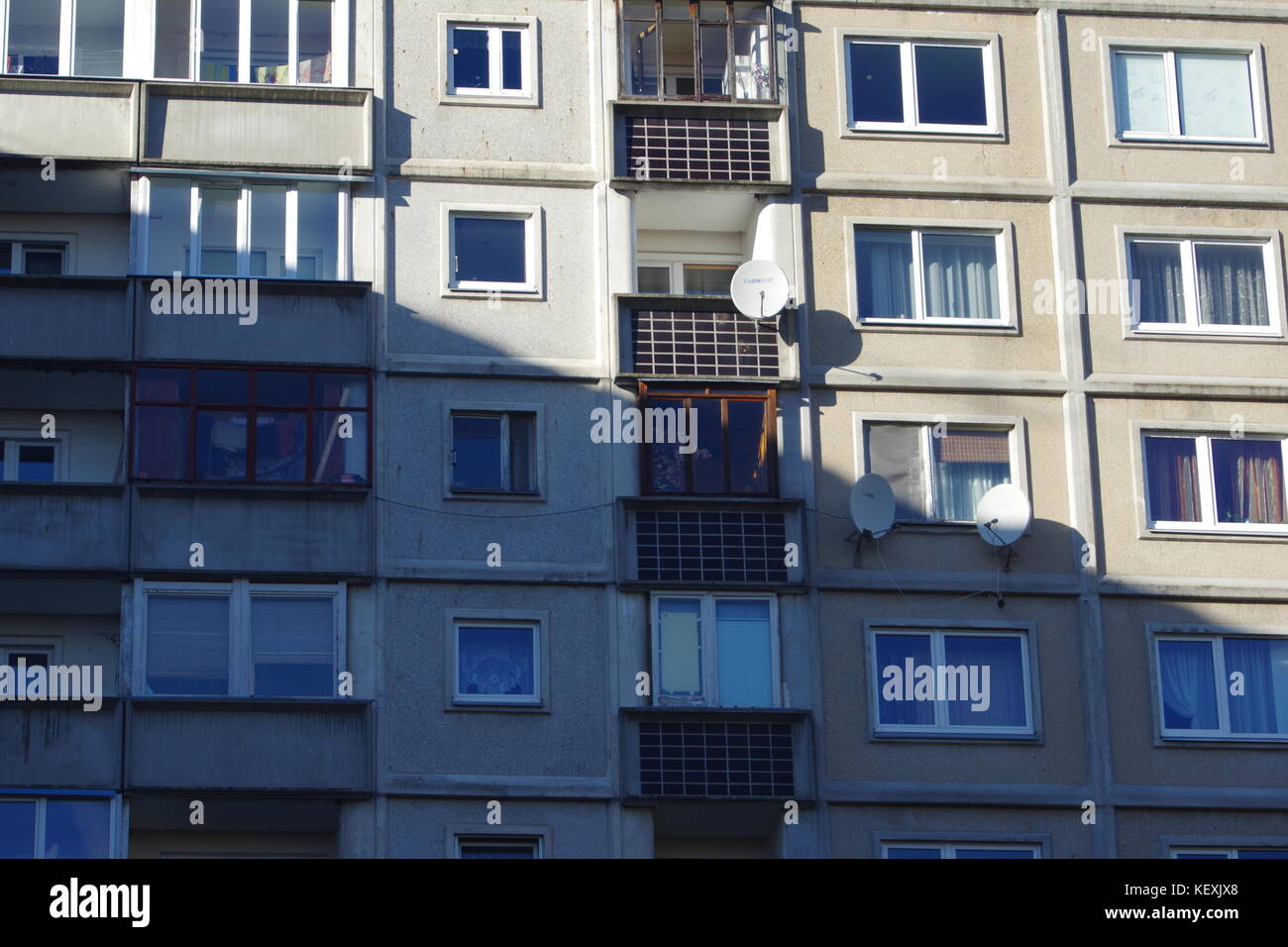 Soviet architecture, architecture, urban, ghetto Stock Photo - Alamy