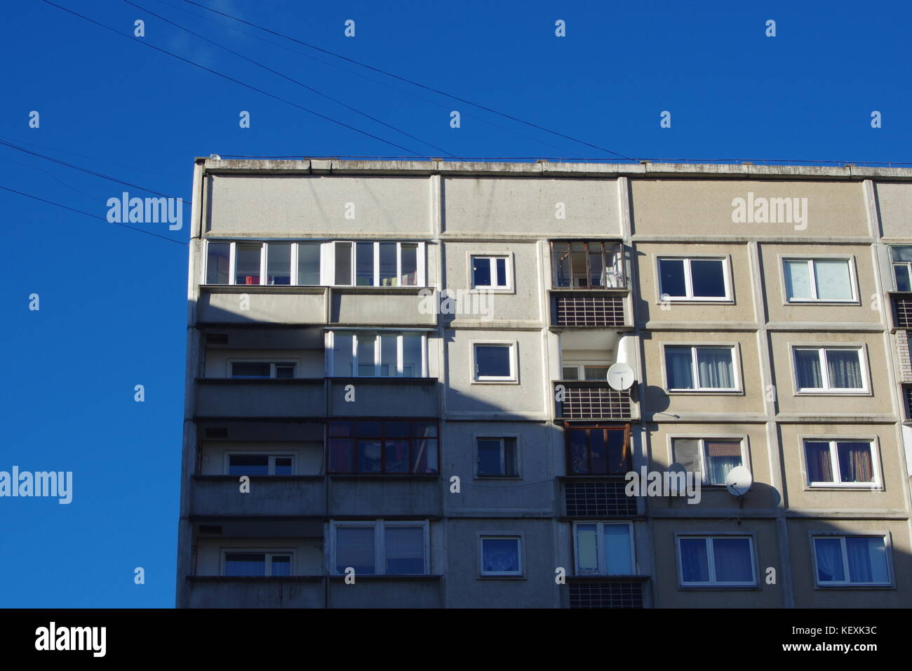 Soviet architecture, architecture, urban, ghetto Stock Photo - Alamy