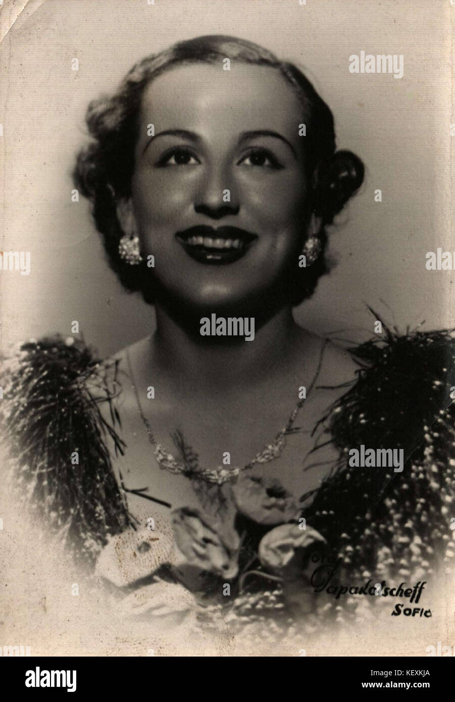 1868K 1 58 1 Nadya Nozharova, Countess Nadia de Navarro Farber Stock ...