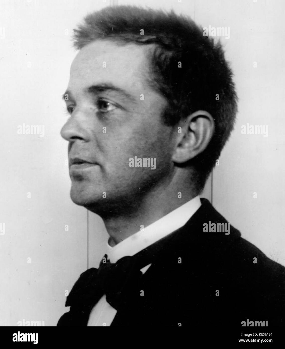 Carl Nielsen, the renowned Danish composer, is captured in this image ...