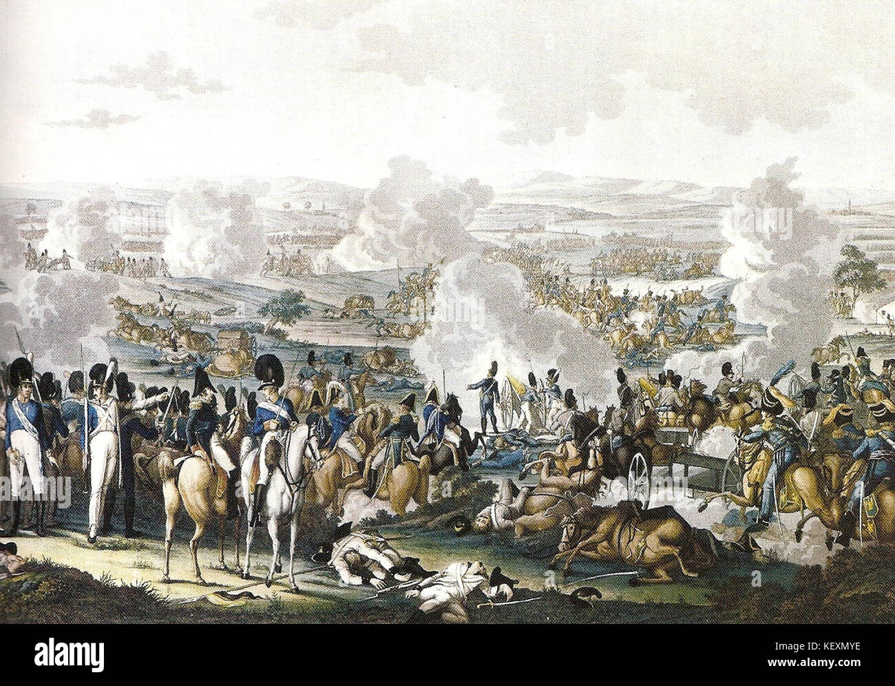 Battle of Wagram Stock Photo - Alamy