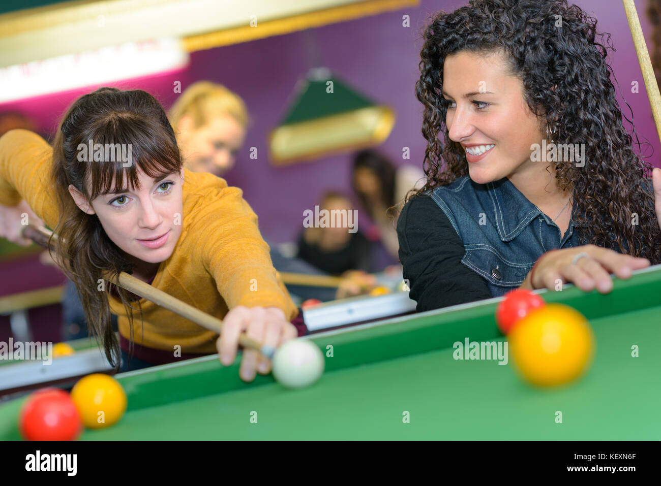 disturbing a friend Stock Photo - Alamy