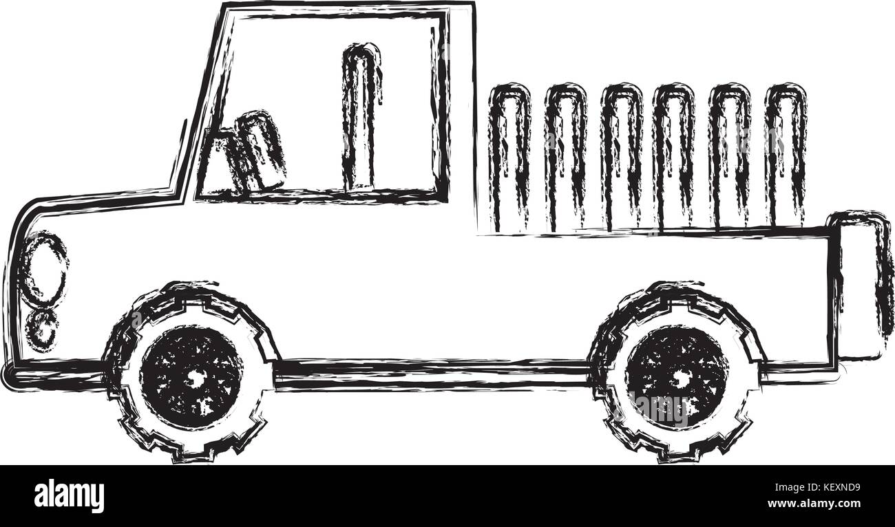 Africa safari truck Stock Vector Images - Alamy